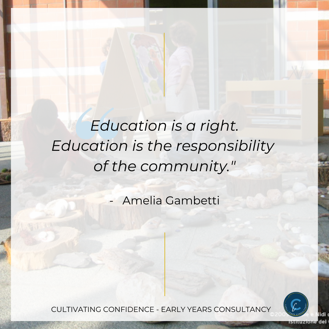 CORE VALUES OF THE REGGIO EMILIA APPROACH® - cultivatingconfidence.ca