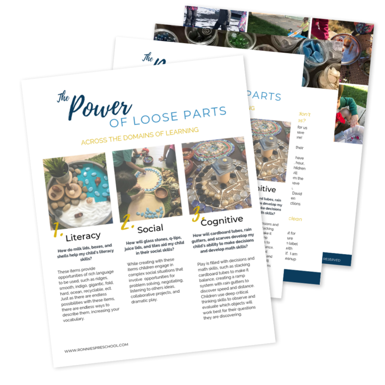 Spark the Magic of Loose Parts Play with Children & ECE's ...